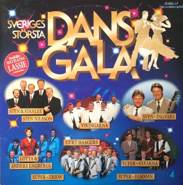 Various - Sveriges Största Dansgala (2xLP, Comp) | Köp på Tradera ...