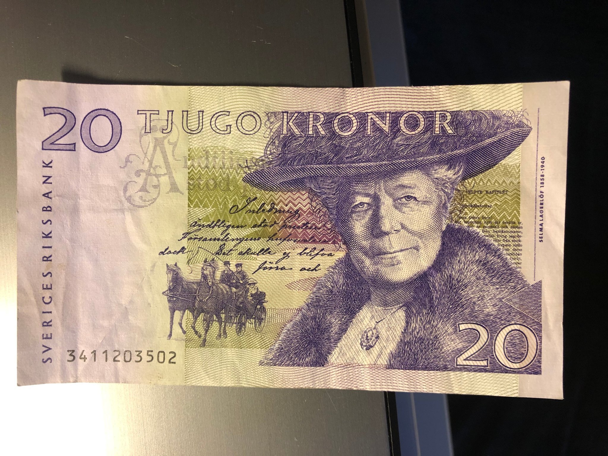 20 kronors sedel. | Köp på Tradera (621768526)