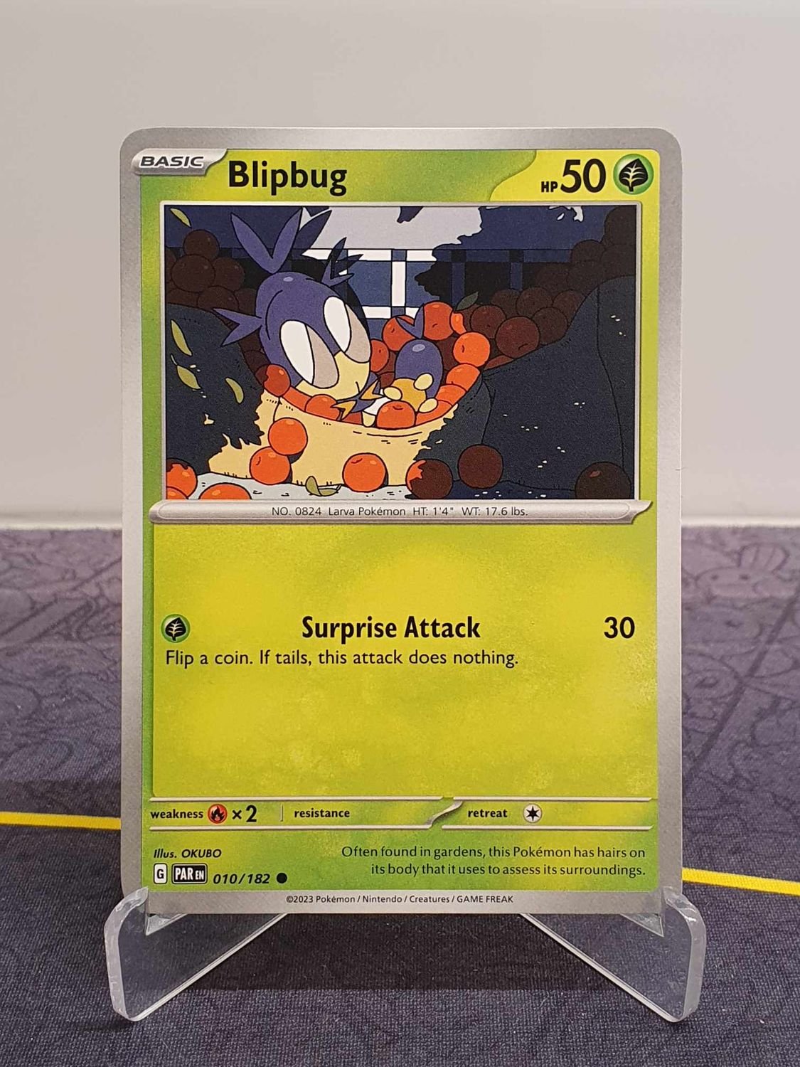 BLIPBUG 010/182 - Paradox Rift - Pokémon Kort | Köp på Tradera (657460959)