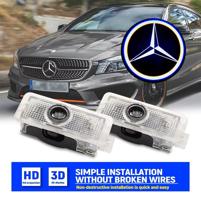 Mercedes Laser logga led t. dörra.. | Köp från Ledbuddy på Tradera ...