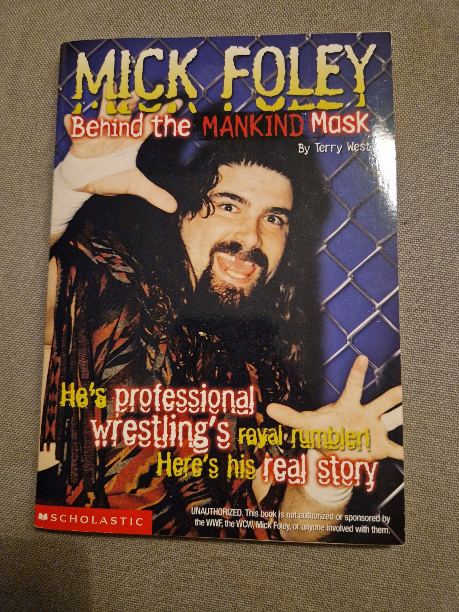 Mick Foley: Behind the Mankind Mask av Terry We.. | Köp på Tradera ...