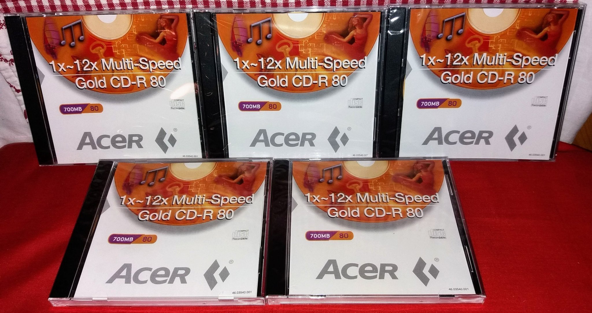 Acer Gold CD-R/CDR 700MB / 80 min | Köp på Tradera (633361325)
