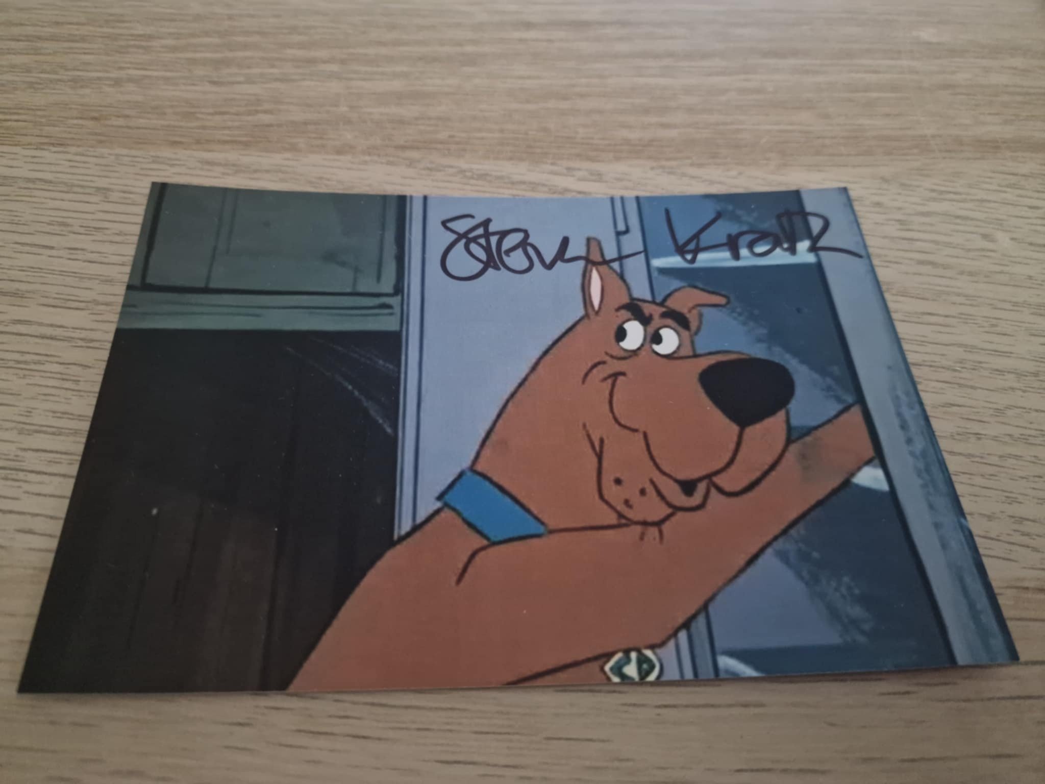 Steve Kratz- Autograf på foto - Rösten till Sco.. | Köp på Tradera ...