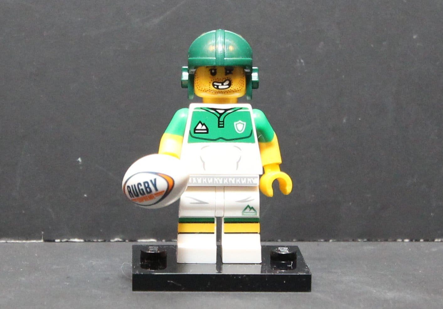 Se produkter som liknar LEGO Minifigur Rugby Player S.. på Tradera ...