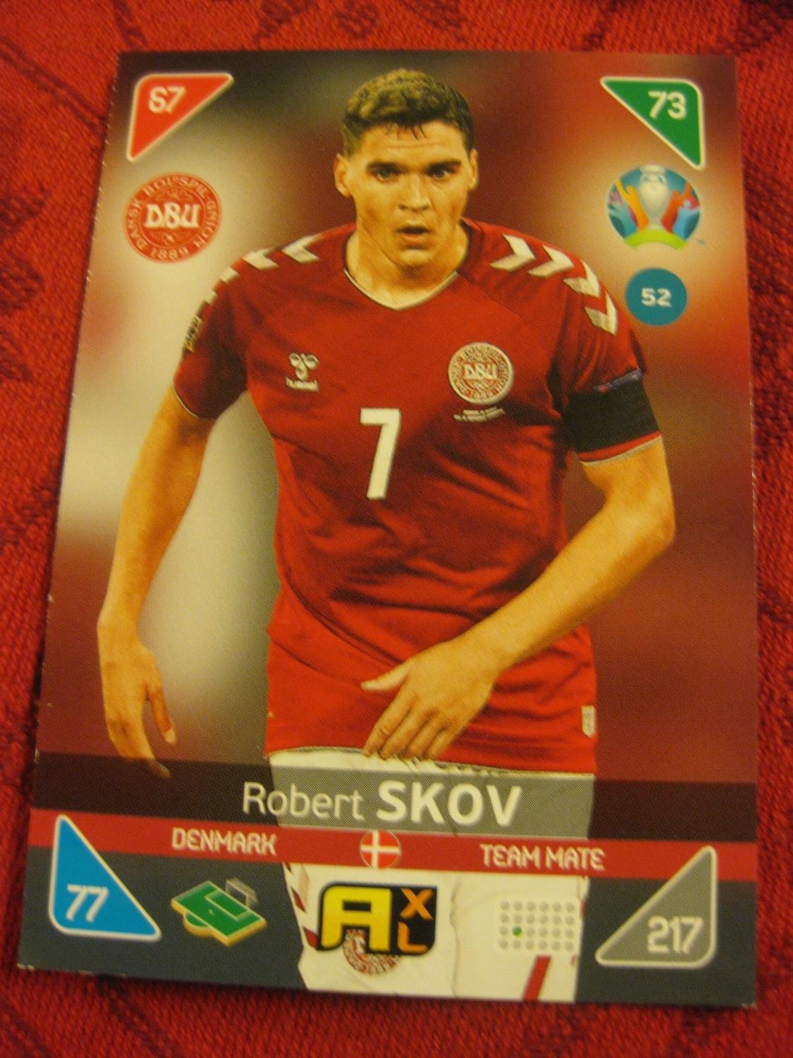 ROBERT SKOV - DANMARK - 2021 KICK OFF UEFA EURO.. | Köp på Tradera ...