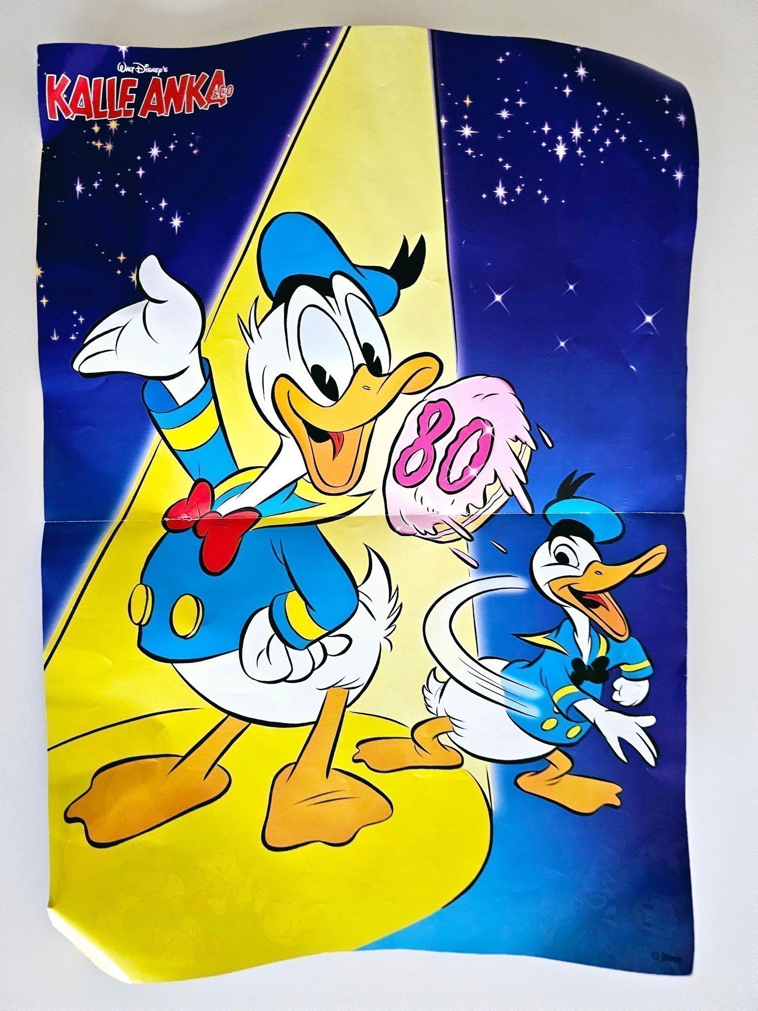 Kalle Anka poster Plansch Disney DONALD DUCK Vi.. | Köp på Tradera ...