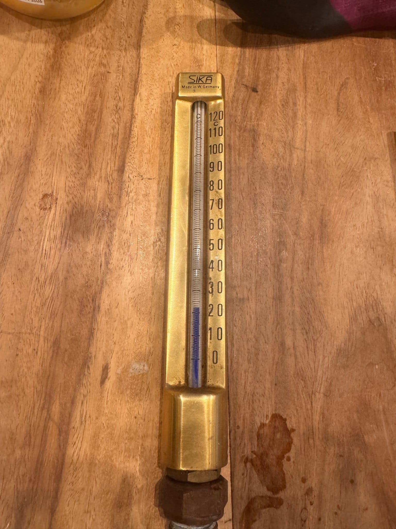 SIKA termometer 0–120°C – 200 mm – W Germany. | Köp på Tradera (703928365)