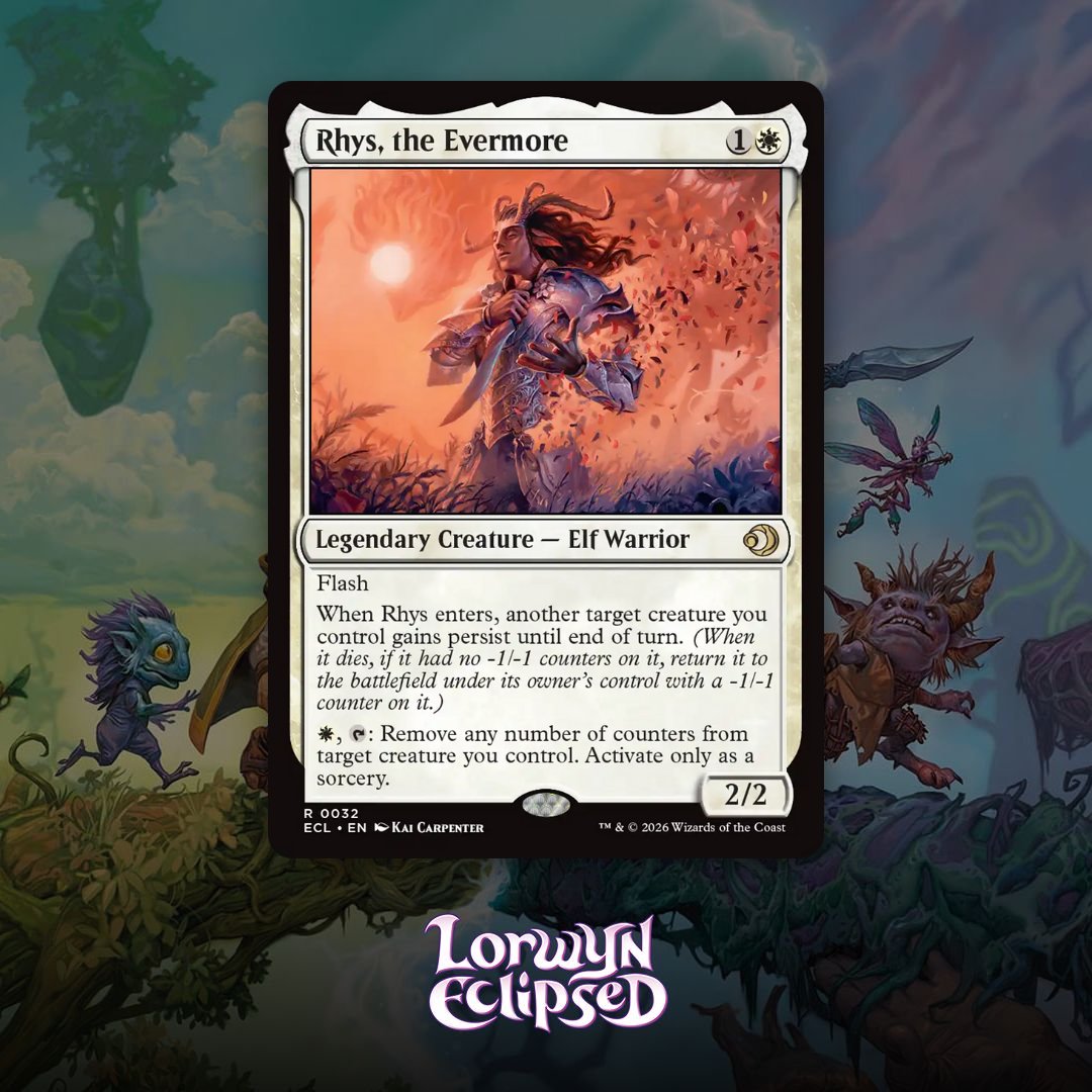 Rhys, the Evermore, #32 (ECL), White, Creature,.. | Köp på Tradera ...