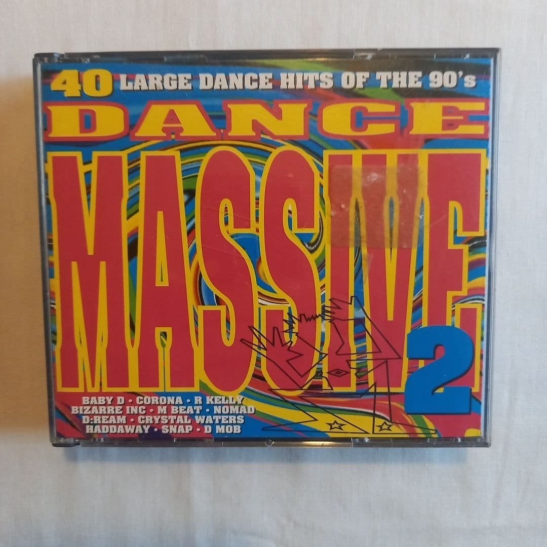 Dance Massive 2 - 40 Large Dance Hits of the 90.. | Köp på Tradera ...