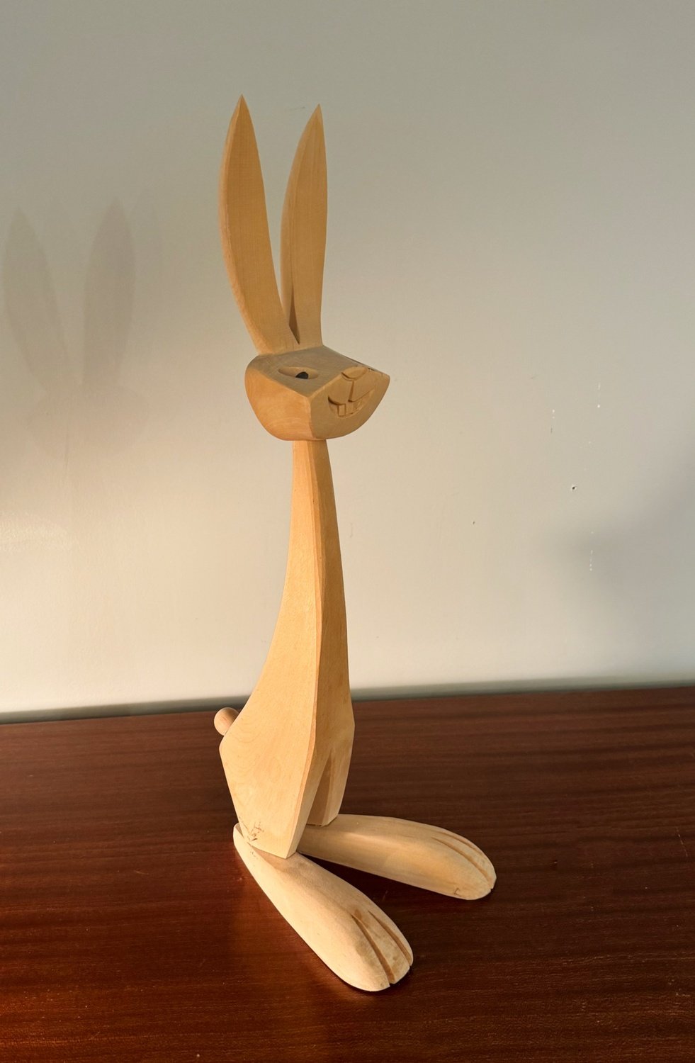 Se produkter som liknar RETRO STOR HARE I TRÄ SIGNERA.. på Tradera ...