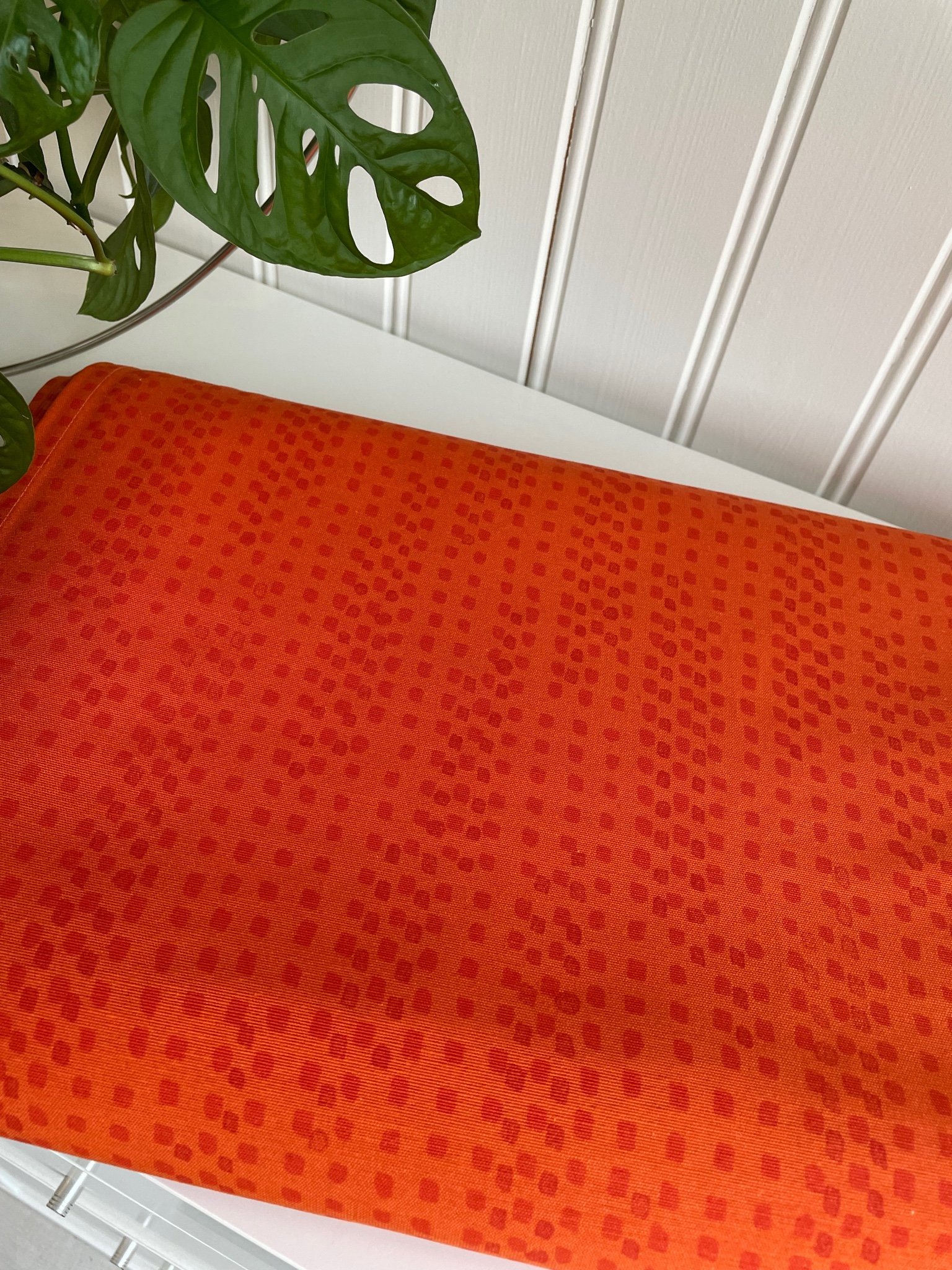 NYTT! 27 meter tyg i ett stycke ”orange" | Köp på Tradera (559805961)