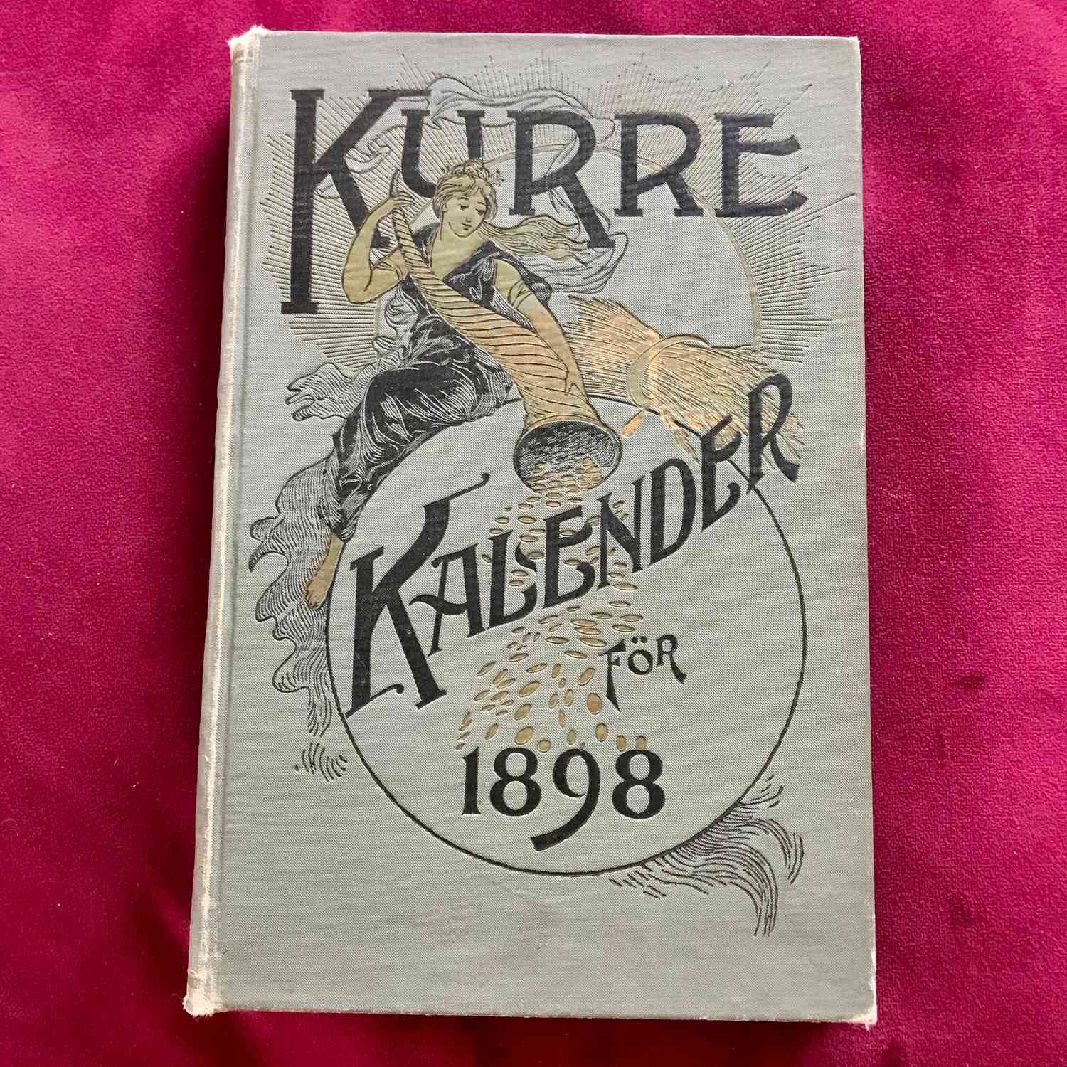 KURRE KALENDER FÖR 1898 Chic.. | Köp från Haldins_Hylla på Tradera ...