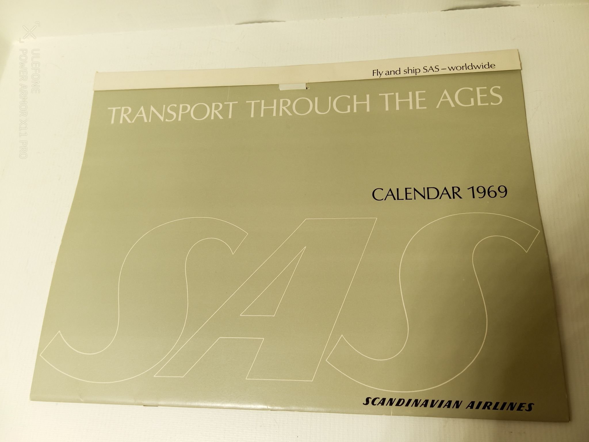 SAS Vintage Kalender 1969 by Ot.. | Köp från Gjerswolds på Tradera ...