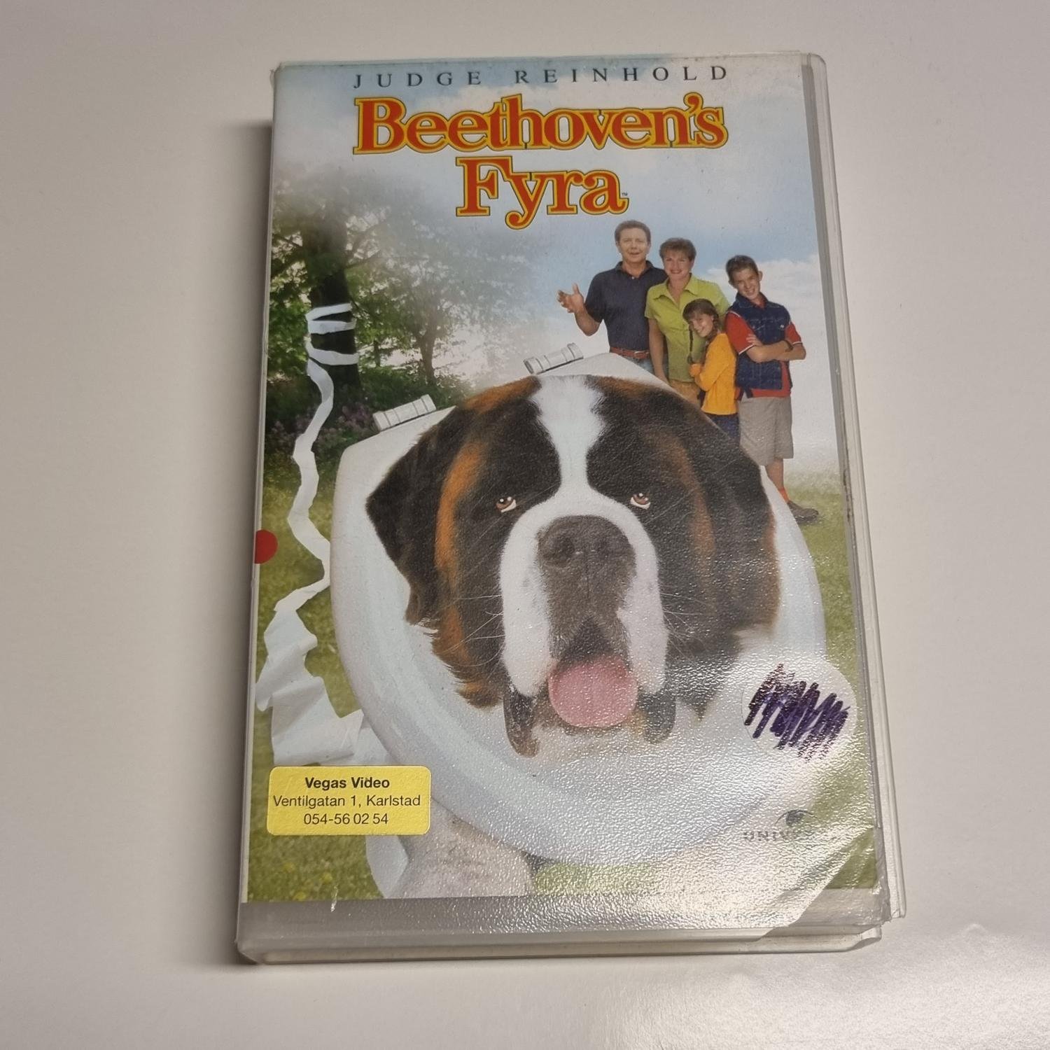 Beethoven's fyra VHS film hyr | Köp från Askers_grums på Tradera ...