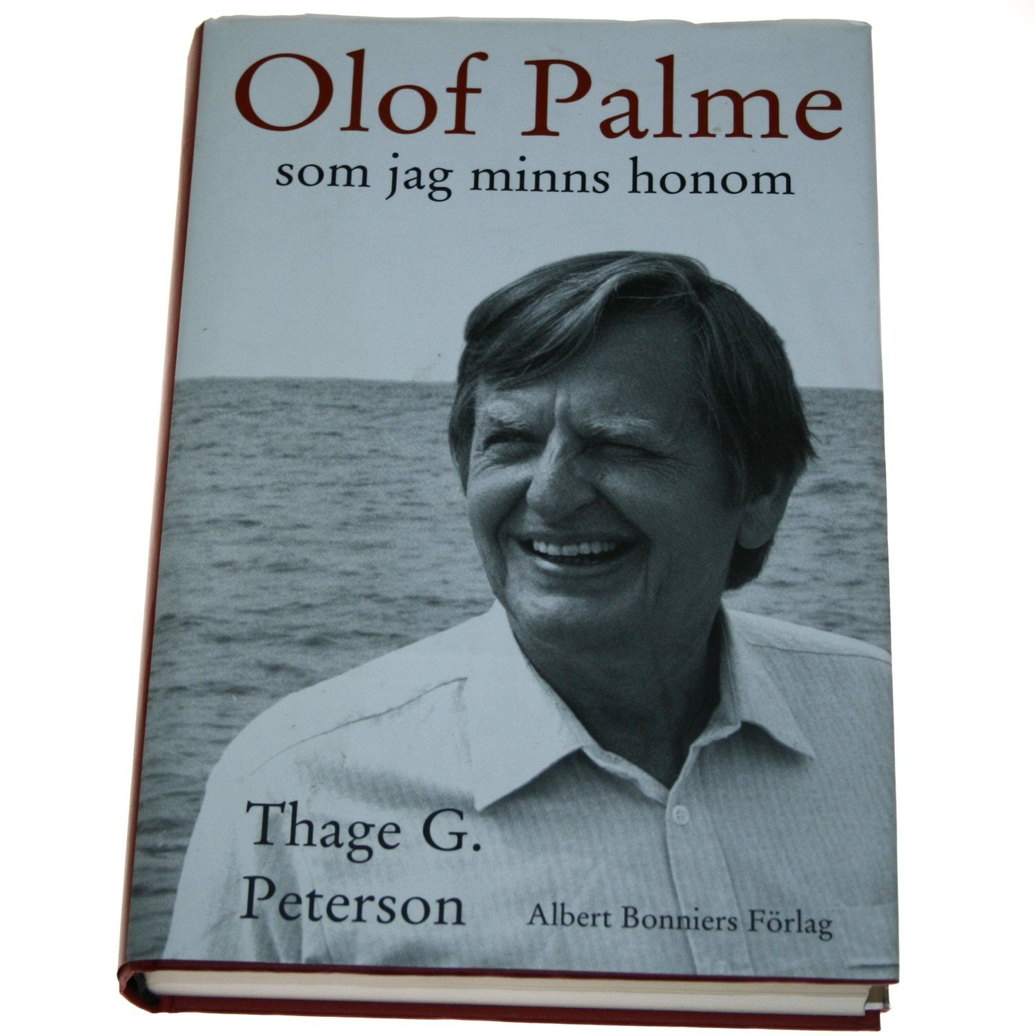 Thage G. Peterson - Olof Palme: Som jag minns h.. | Köp på Tradera ...
