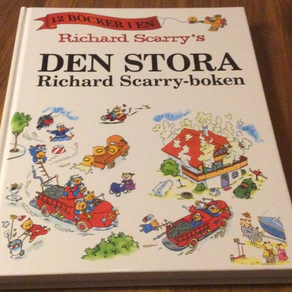 Se produkter som liknar Den stora Richard Scarry- bok.. på Tradera ...