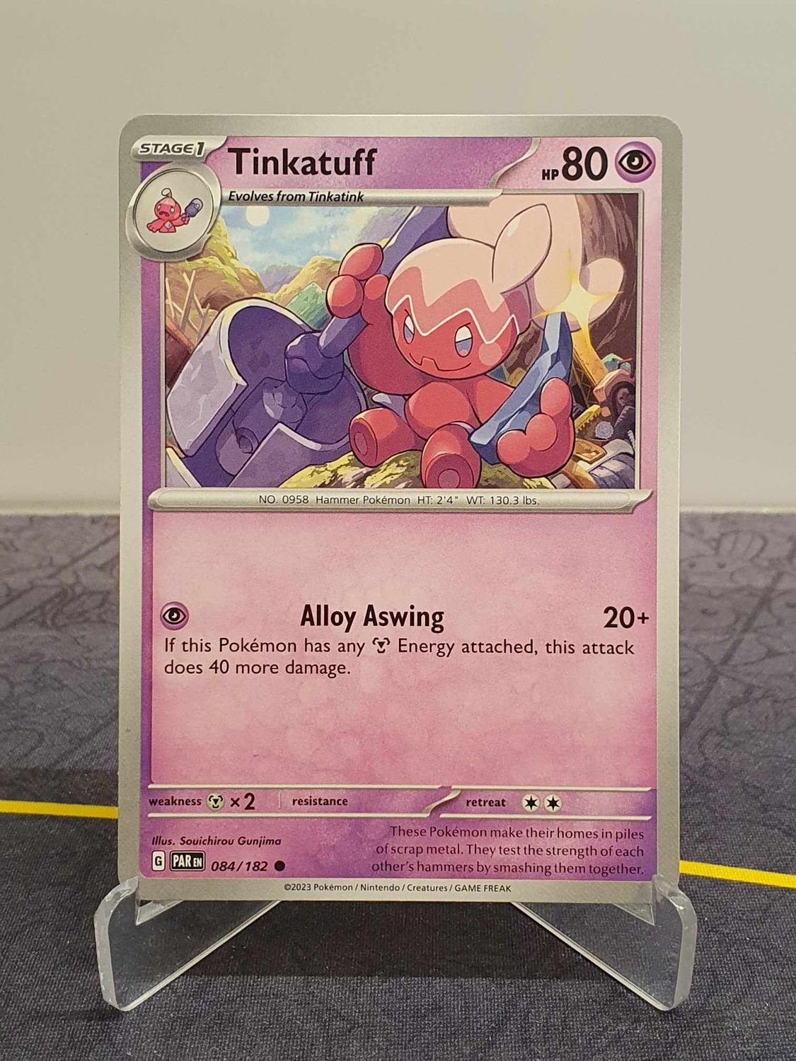TINKATUFF 084/182 - Paradox Rift - Pokémon Kort | Köp på Tradera ...