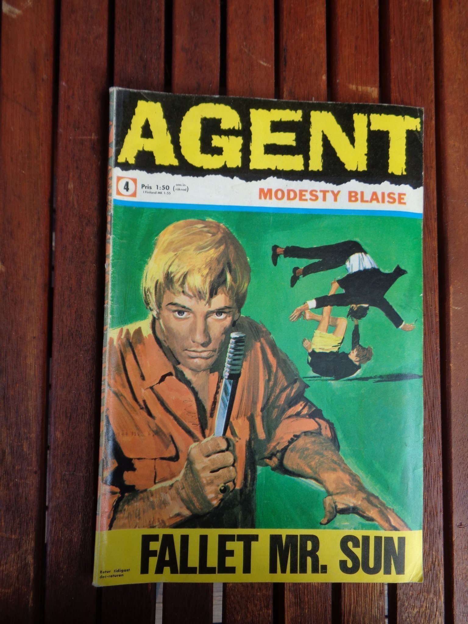 AGENT MODESTY BLAISE No 4 | Köp på Tradera (694499001)