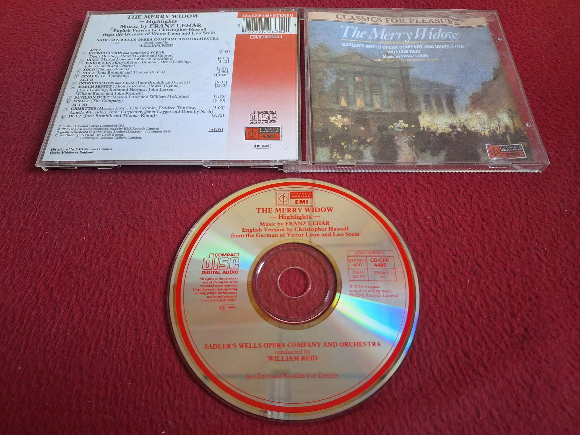 Se produkter som liknar THE MERRY WIDOW HIGHLIGHTS SA.. på Tradera ...