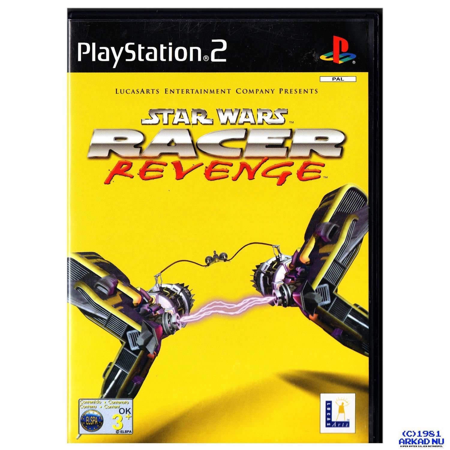 STAR WARS RACER REVENGE PS2 | Köp från arkadnu på Tradera (661499457)