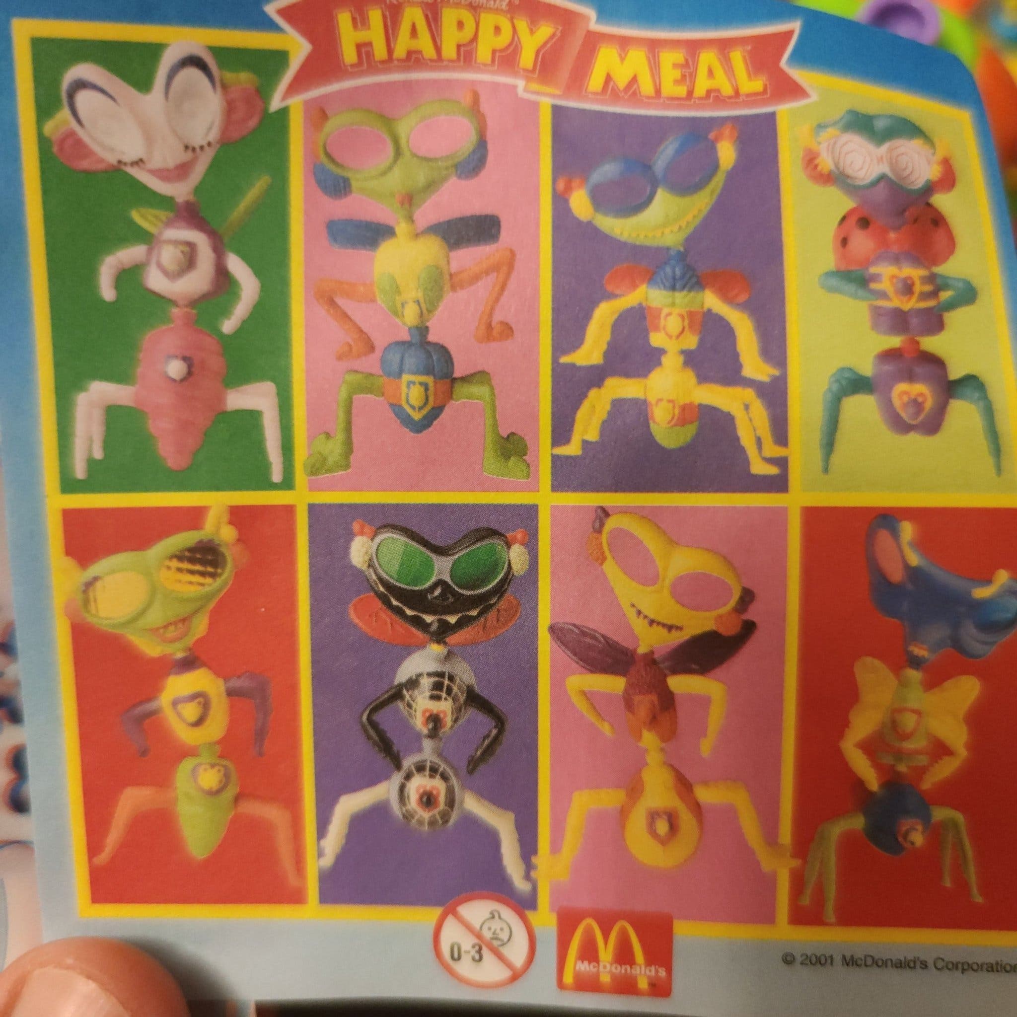McDonald's Bionic Bugs - Storögda Kryp - Happy .. | Köp på Tradera ...