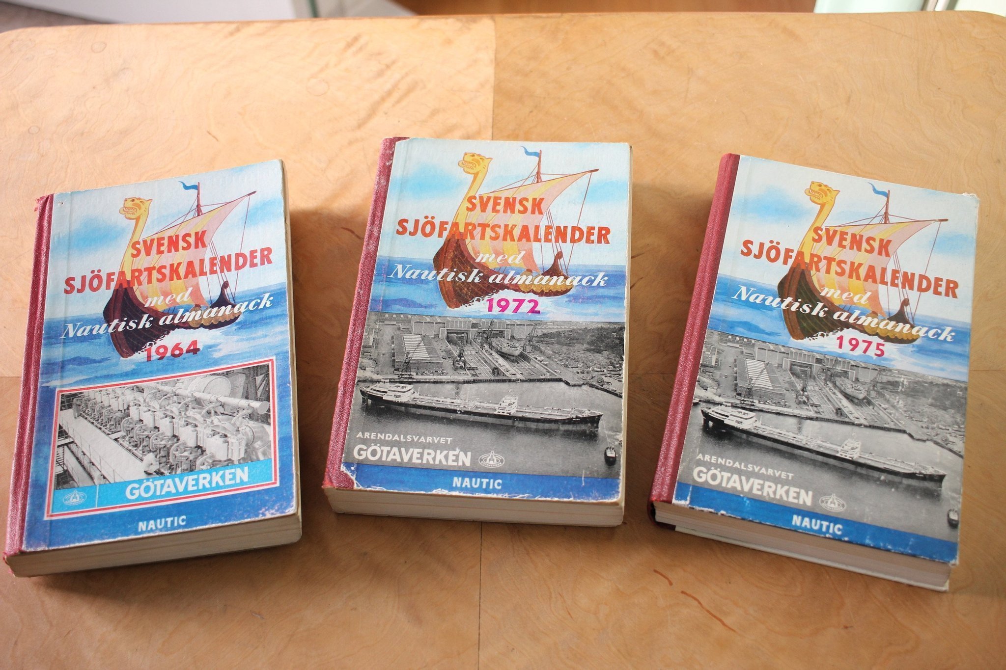 Svensk Sjöfartskalender med Nautisk Almanack, å.. | Köp på Tradera ...