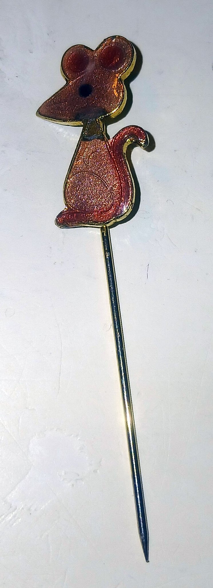 Liten pin i form av en söt mus | Köp på Tradera (709031983)