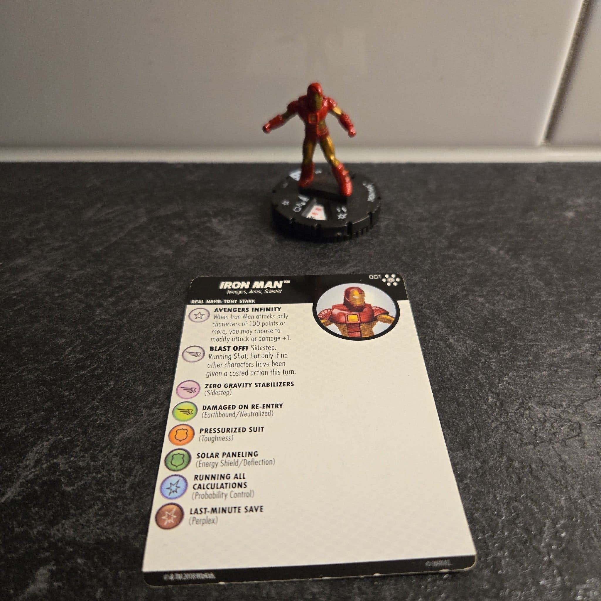 Iron Man #001 Avengers Infinity Fast Forces Mar.. | Köp på Tradera ...