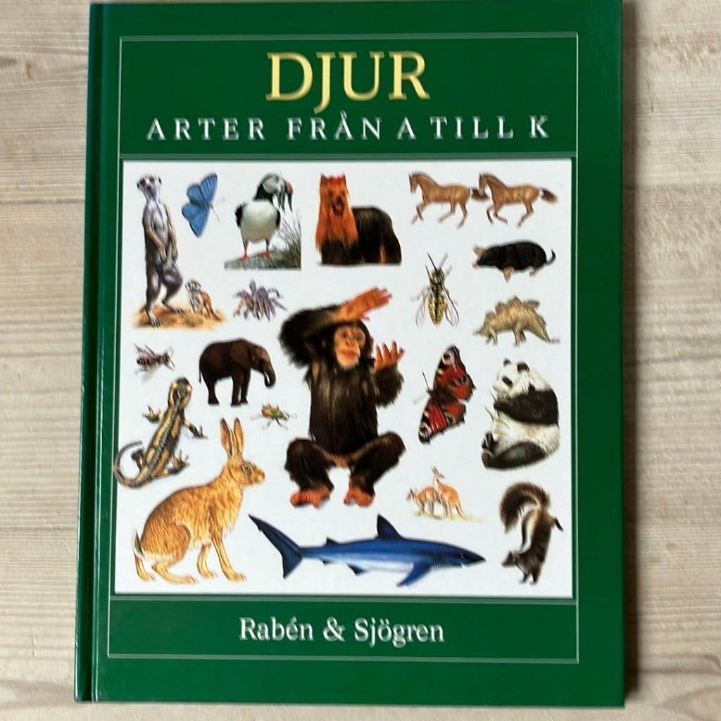 Djur: Arter från A till K & Arter från K till Ö.. | Köp på Tradera ...