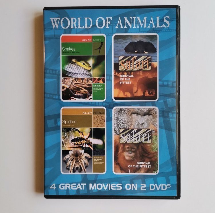 WORLDS OF ANIMALS (DVD) 4 FILMER PÅ 2 DISC | Köp på Tradera (704585471)