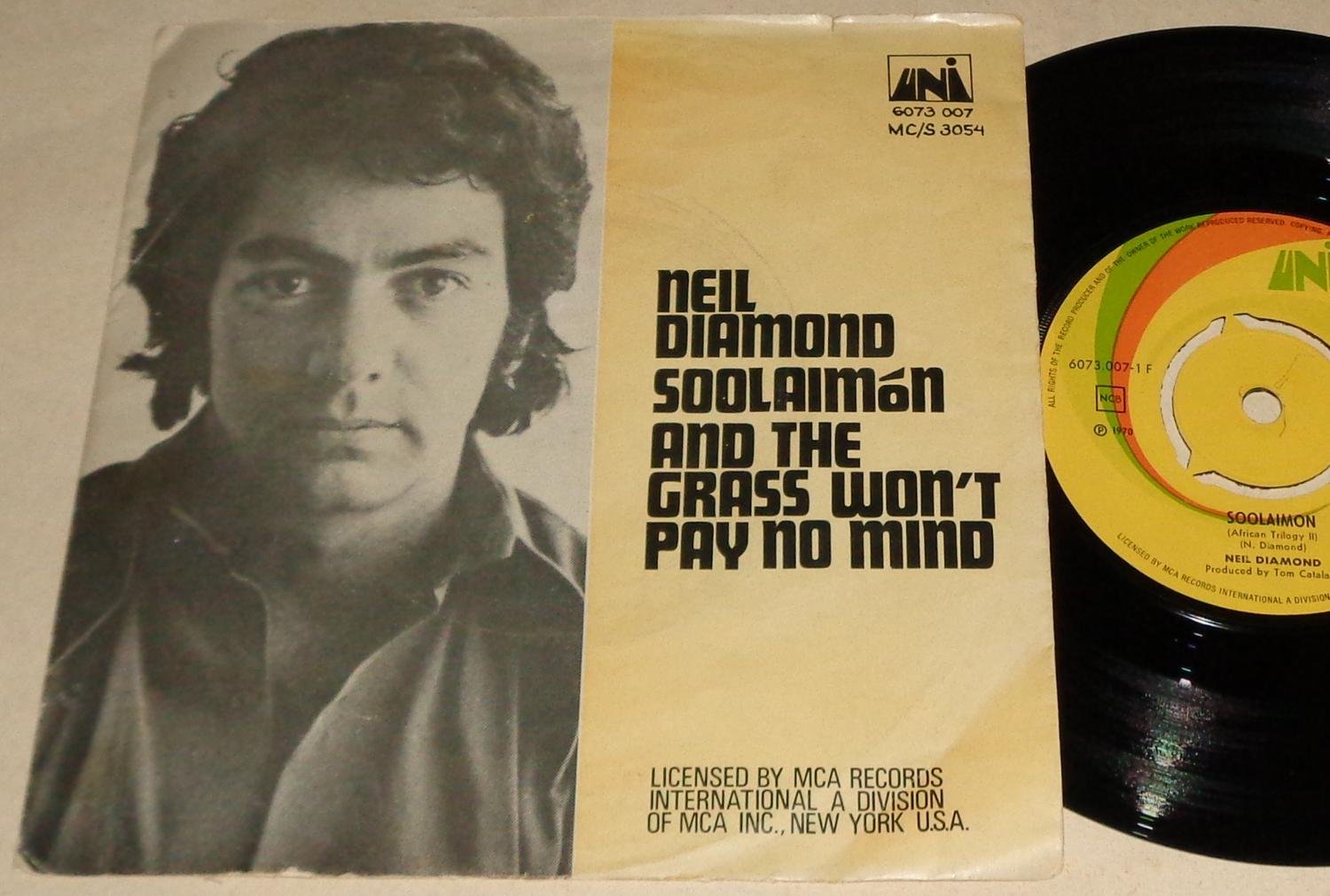 Neil Diamond 45/PS Soolaimon 1970 (402525833) ᐈ gntallis på Tradera Neil Diamond 45/PS Soolaimon 1970 (402525833) ᐈ gntallis på Tradera