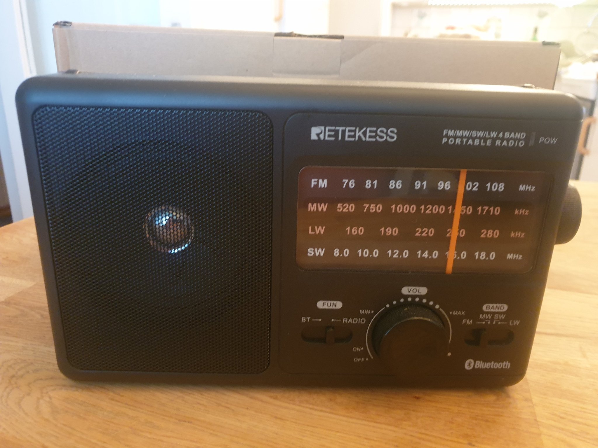 Retekess TR626 FM LW MW SW Kortvågsradio, World.. | Köp på Tradera ...