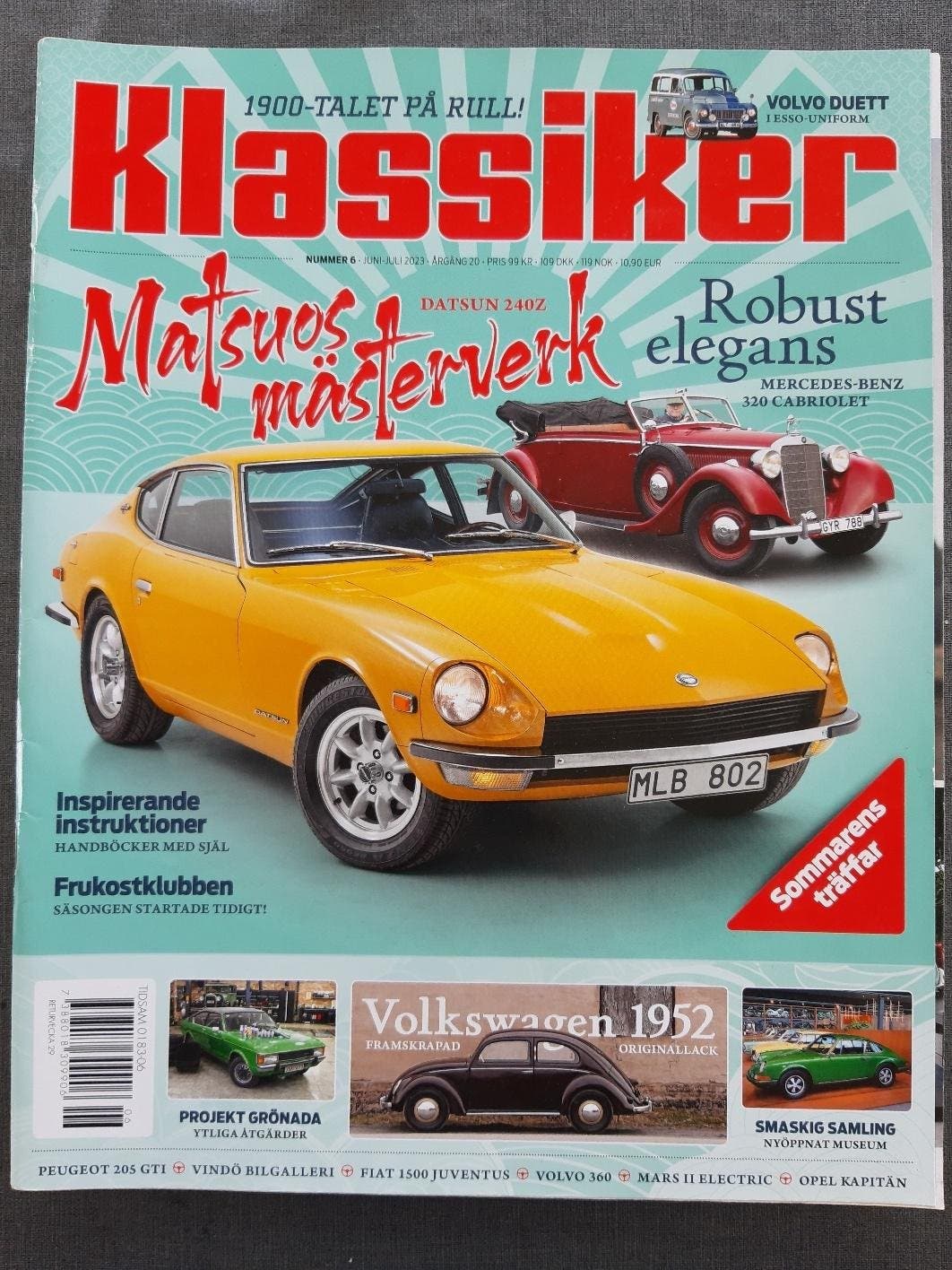 Klassiker nr 6 2023: Volvo Duett, VW Typ 1 1952.. | Köp på Tradera ...