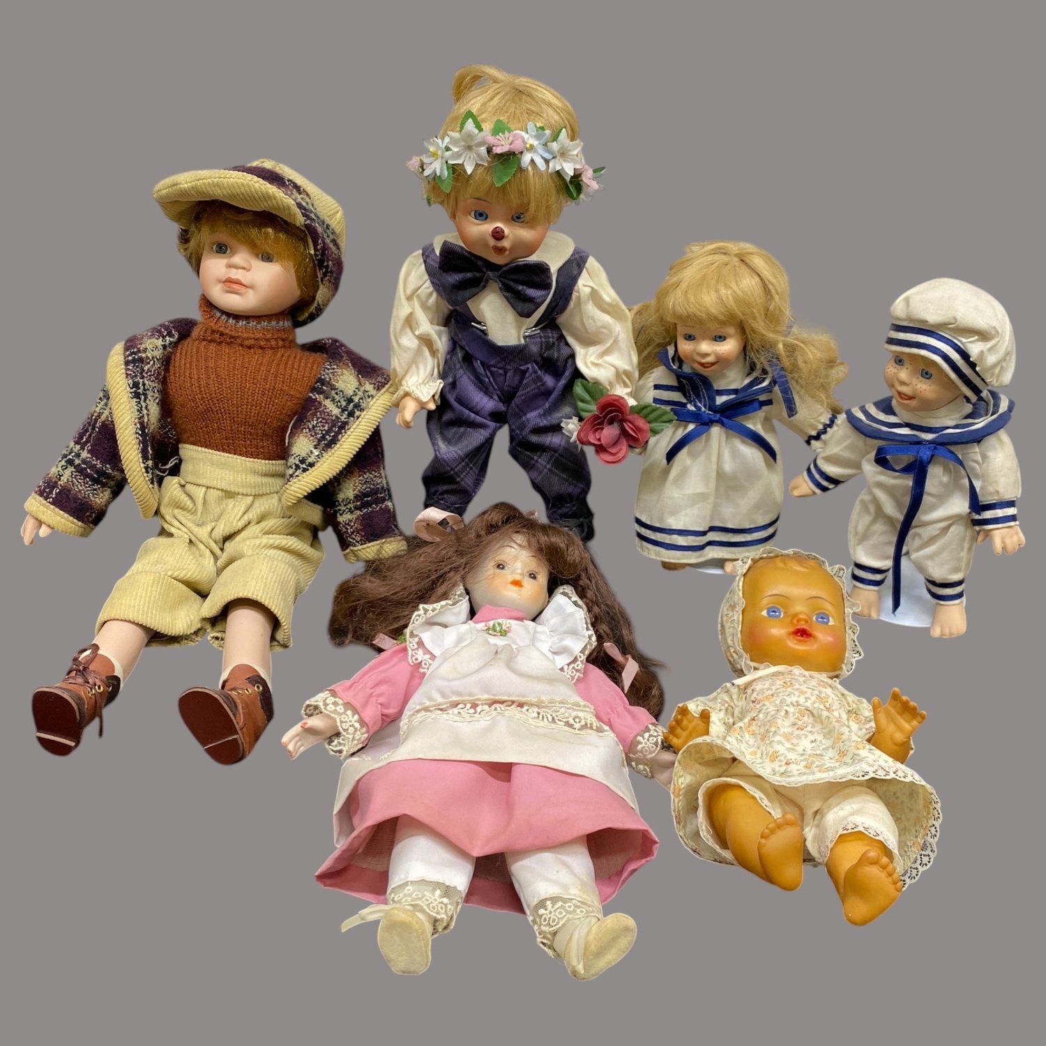 Dockor 6st Porslinsdockor Docka Vin.. | Köp från Footly på Tradera ...
