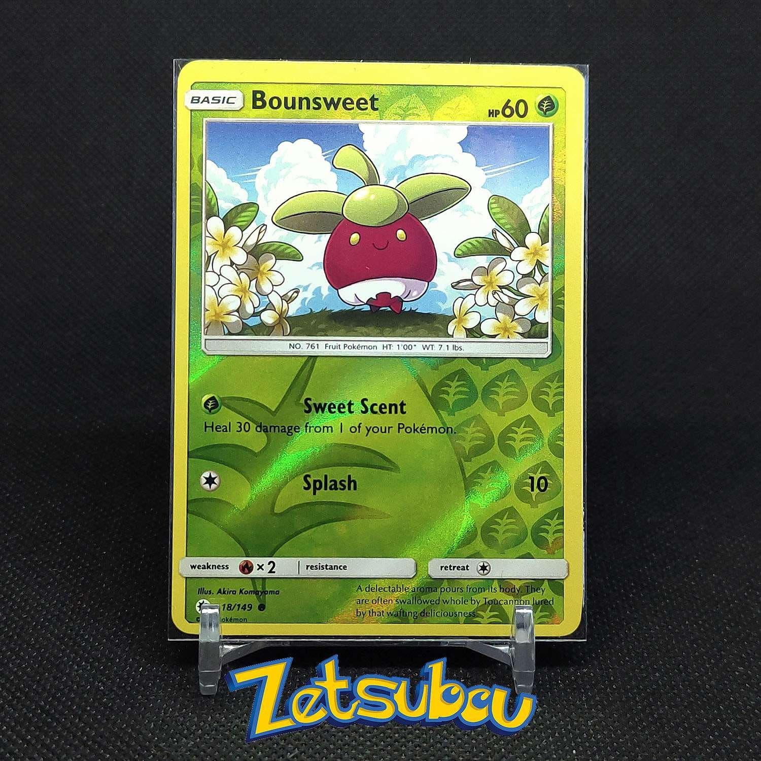 Bounsweet 18/149 - Rev Holo | SM Sun & Moon Base | Köp på Tradera ...