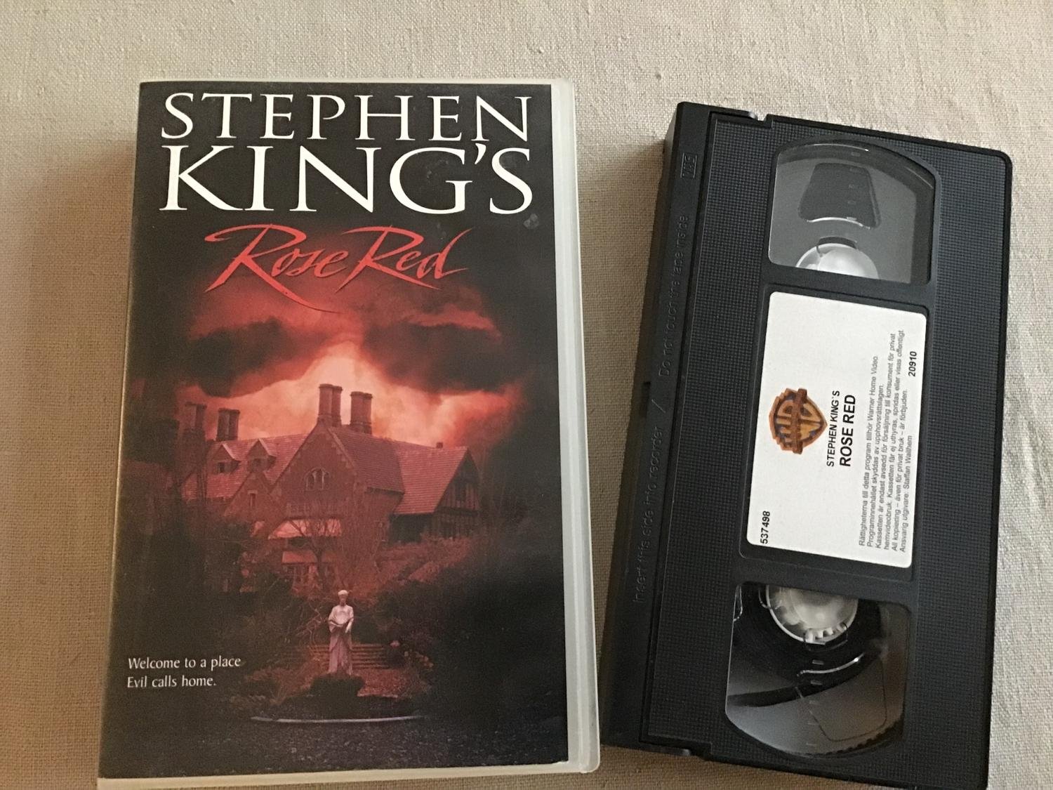 STEPHEN KING S ROSÉ RED VHS SKRÄCK SVENSKT TEXT | Köp på Tradera ...