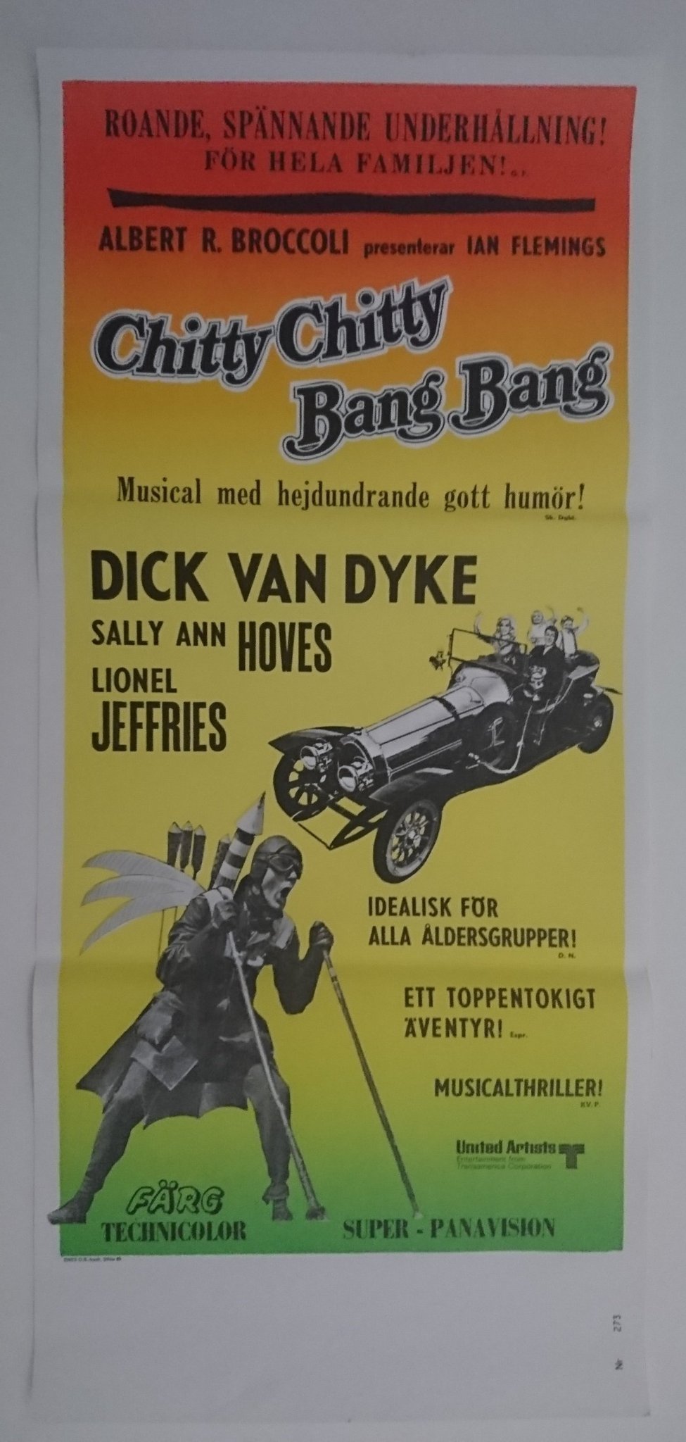 Affisch - Ian Fleming - James Bond / Chitty Chi.. | Köp på Tradera ...