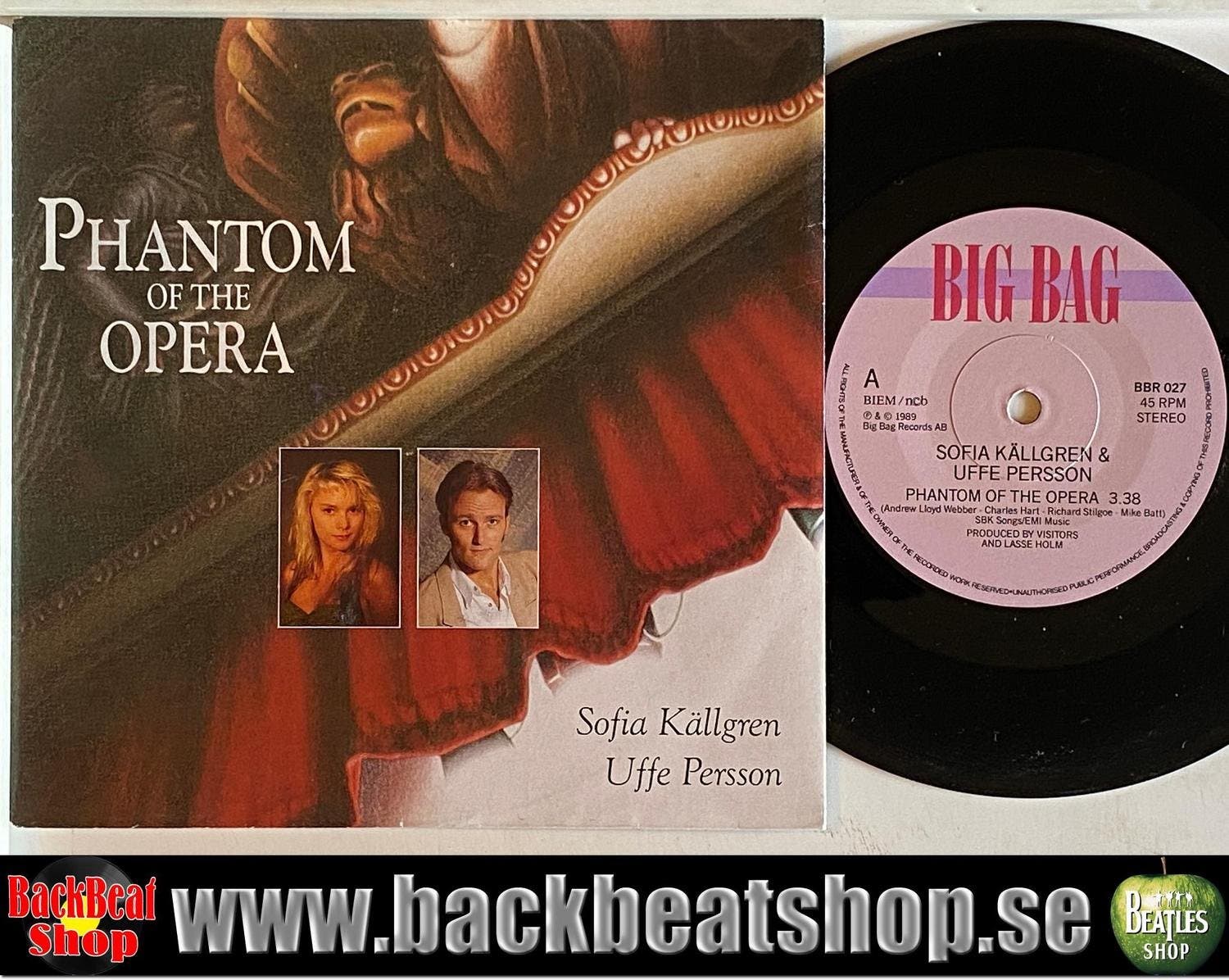 UFFE PERSSON - PHANTOM OF THE OPERA | Köp från backbeat på Tradera ...