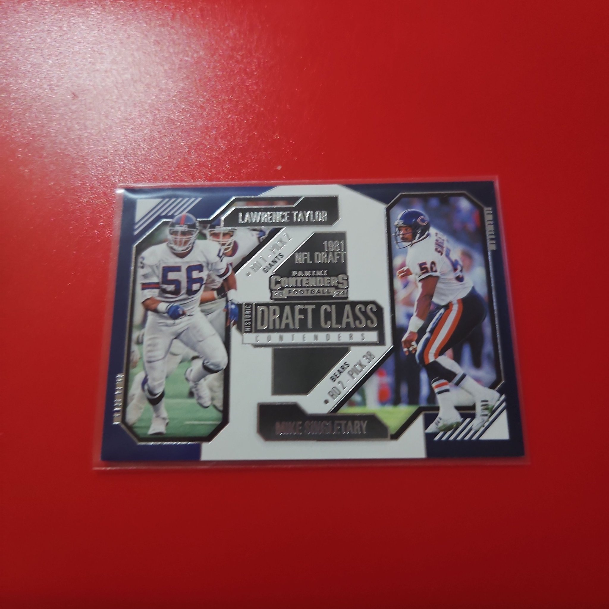 Lawrence Taylor & Mike Singletary - Panini Cont.. | Köp på Tradera ...