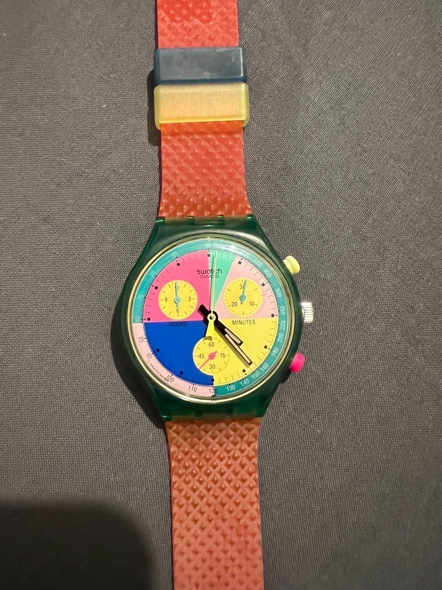 Se produkter som liknar Swatch Chronograph Flash Arro.. på Tradera ...