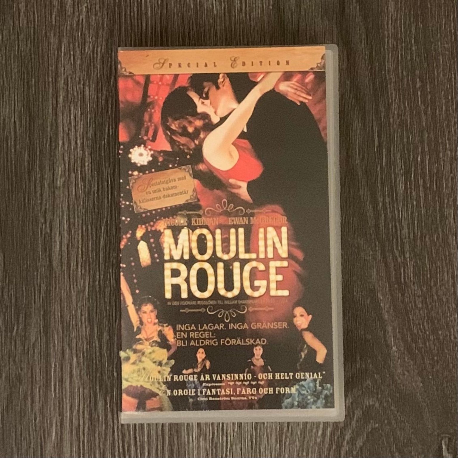 VHS ”Moulin Rouge” Nicole Kidman Ewan McGregor .. | Köp på Tradera ...