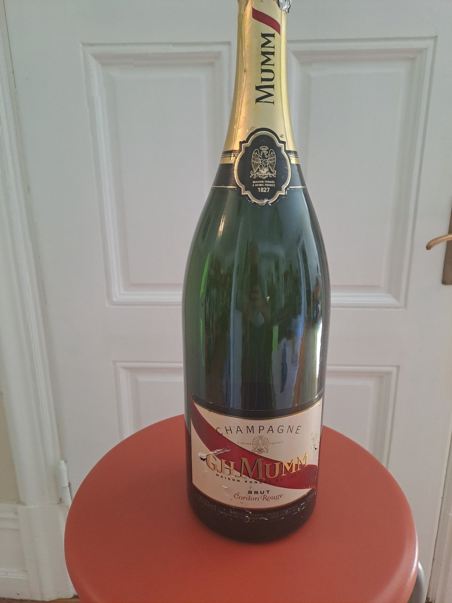 G.H. Mumm Champagneflaska Magnum 3 liter | Köp på Tradera (733494608)