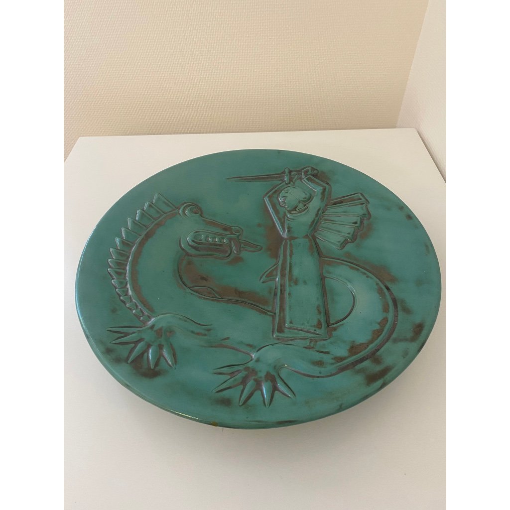 Fat St. Göran och draken, S:t Erik Upsala | Köp på Tradera (625834169)