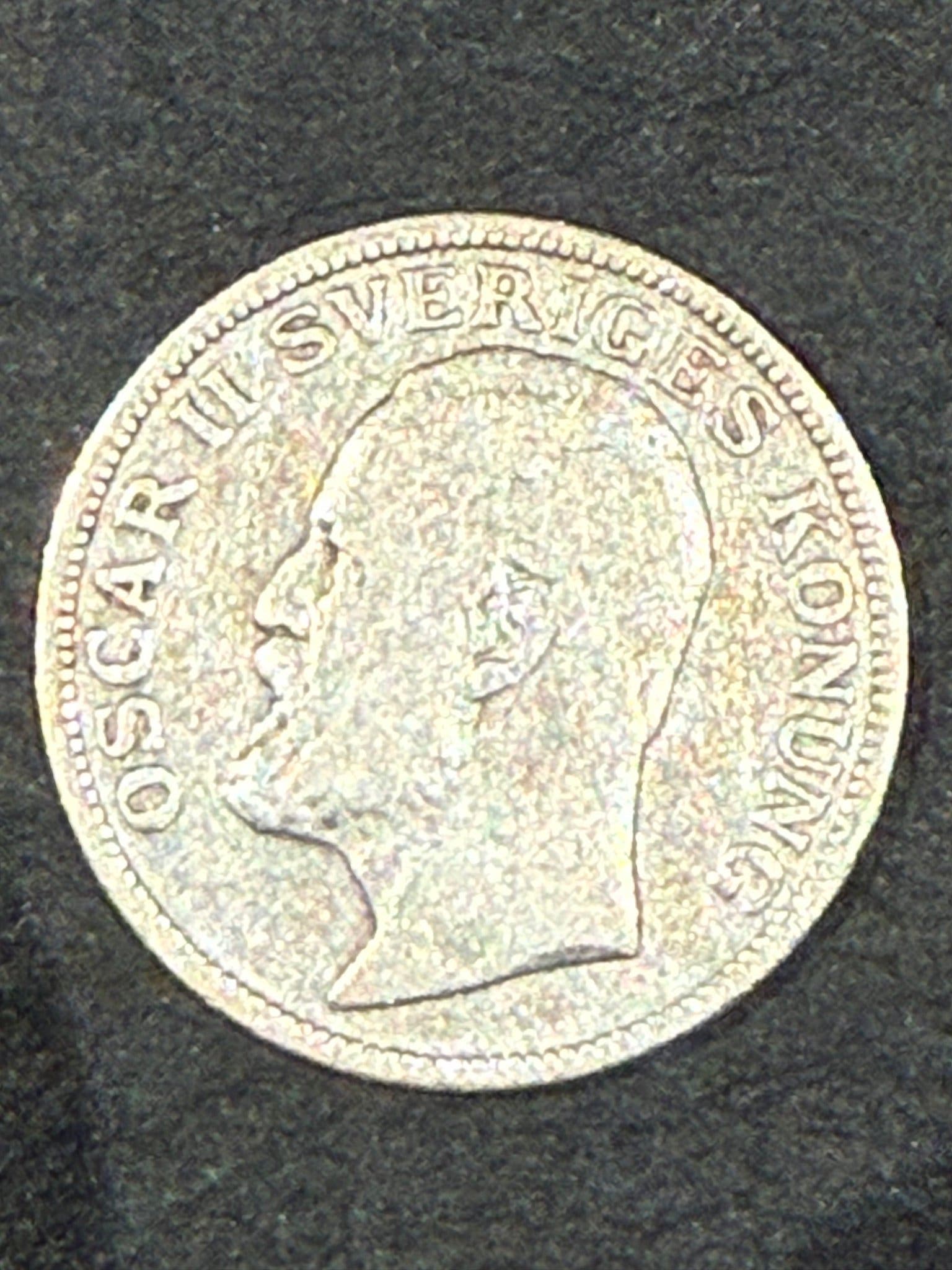 Oscar II - 1 Krona | Köp på Tradera (698733775)