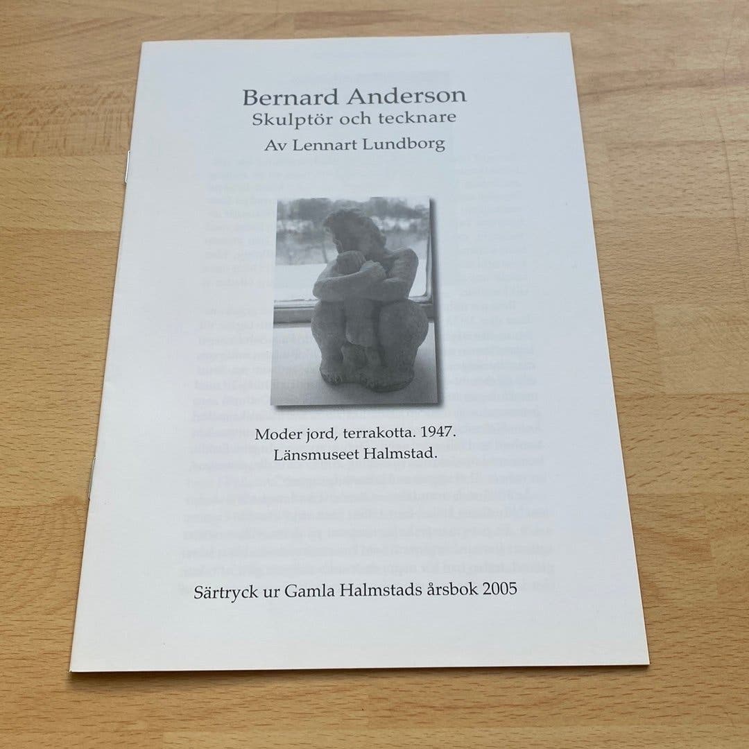 Se produkter som liknar Bernard Anderson: Skulptör oc.. på Tradera ...