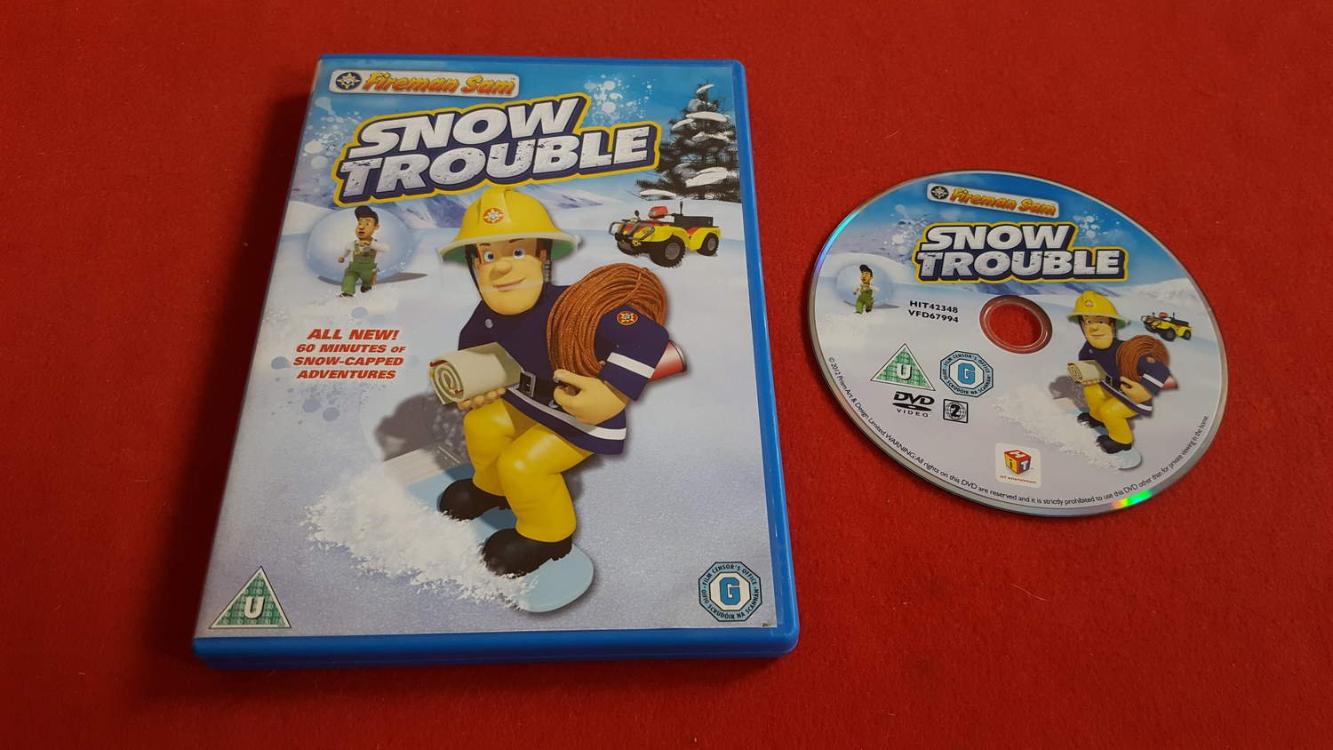 FIREMAN SAM SNOW TROUBLE till DVD | Köp från game-world på Tradera (373723005)