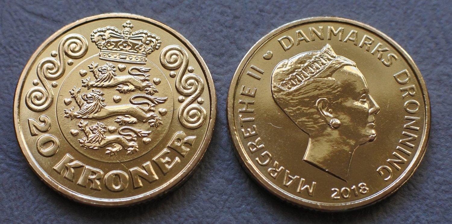 Danmark Denmark 20 Kroner 2018 UNC Mynt 405817316 K p P Tradera danmark-denmark-20-kroner-2018-unc-mynt-405817316-k-p-p-tradera