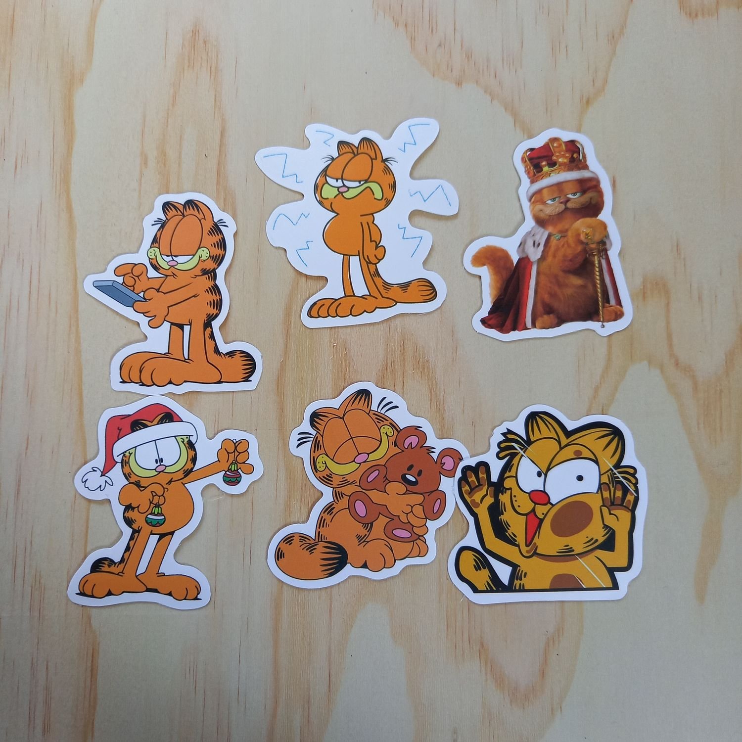 Set 04 | 6st | Garfield / Katten Gustaf - Nya! .. | Köp på Tradera ...