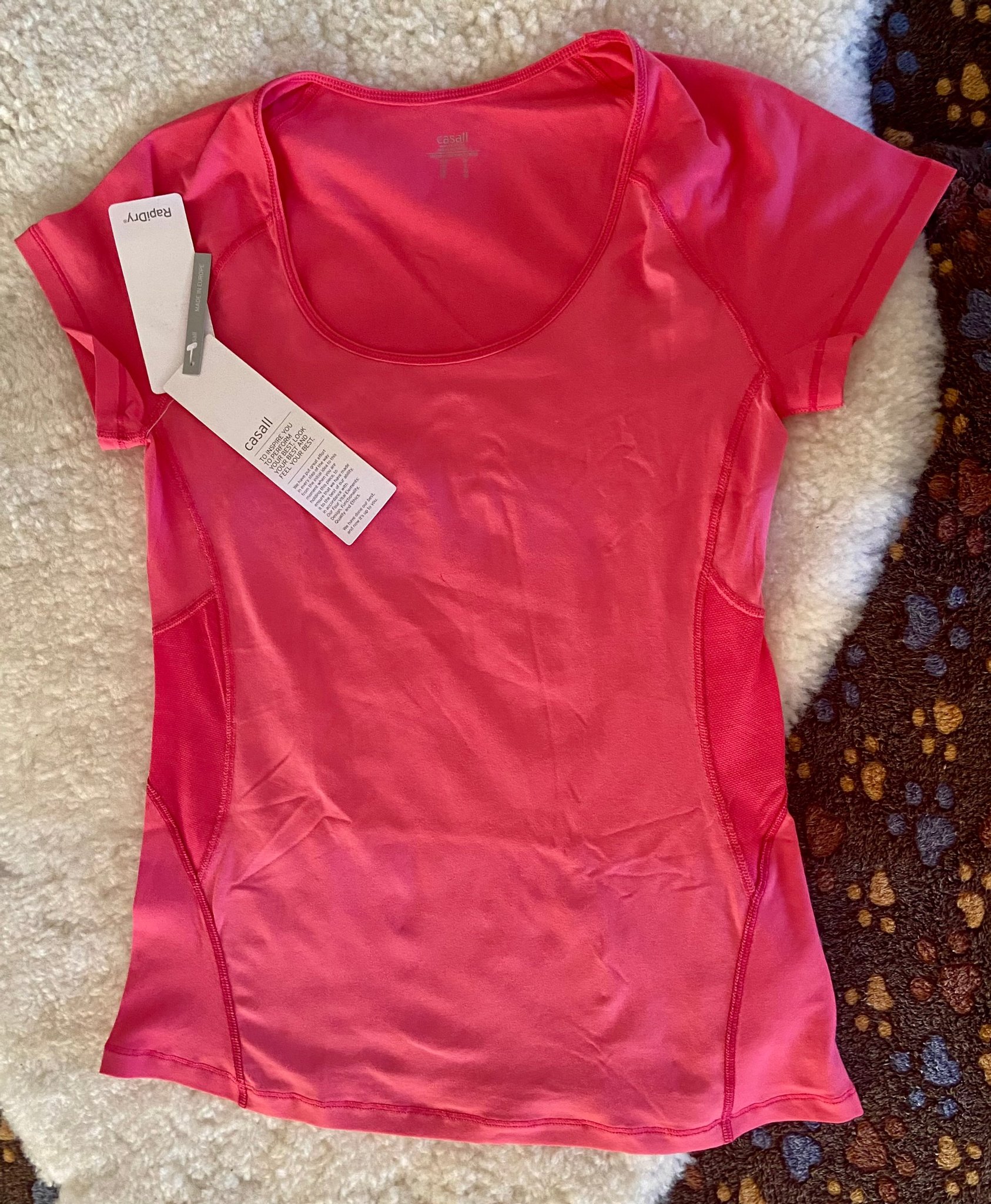 (028) Casall rosa t-shirt, storlek 36 | Köp på Tradera (713328253)