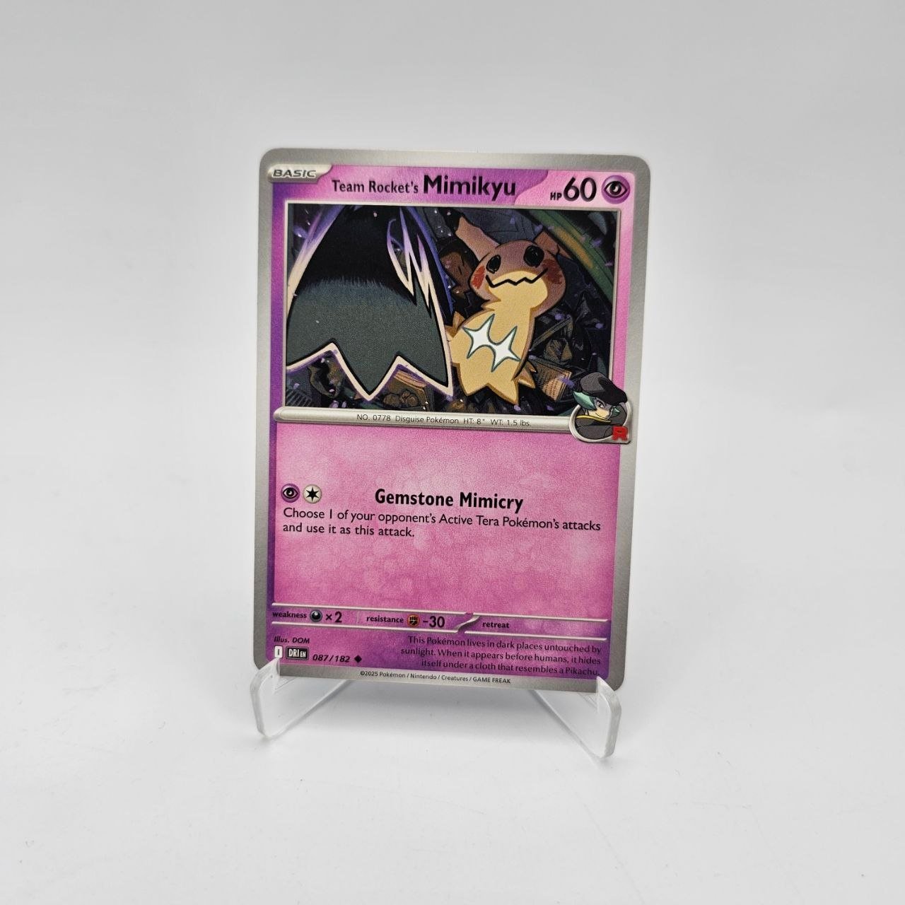 Team Rocket's Mimikyu 087/182 Destined Rivals, .. | Köp på Tradera ...